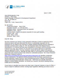 米国 FDA承認取得に関するお知らせ – Aeon